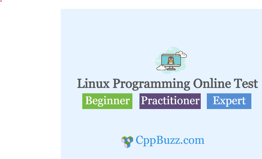 Linux Programming Online Test for Beginners - CppBuzz